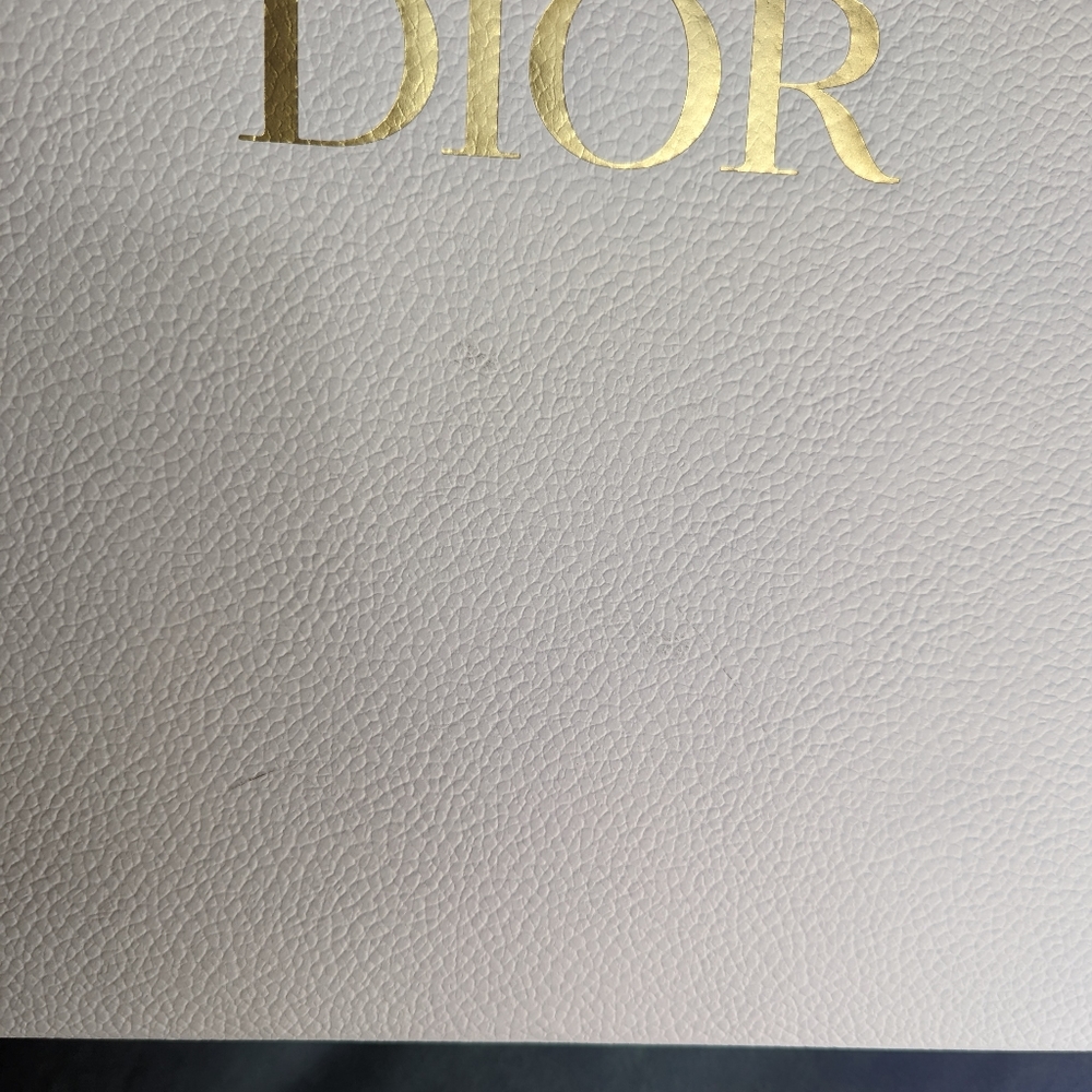 Large Authentic Christian Dior Shopping Bag - Gem